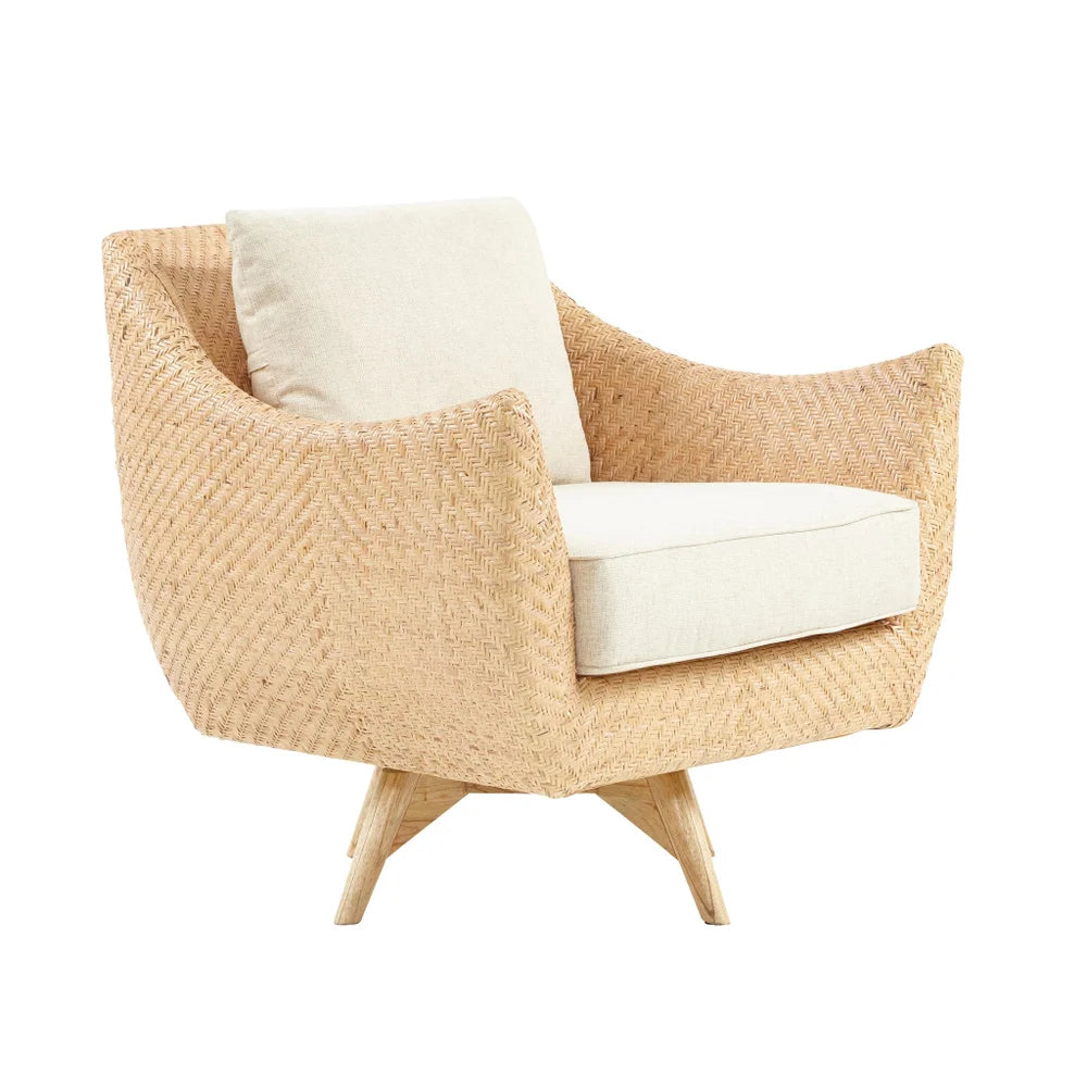 Grayson Swivel Chair Frame & Weave – Ten Easy Street