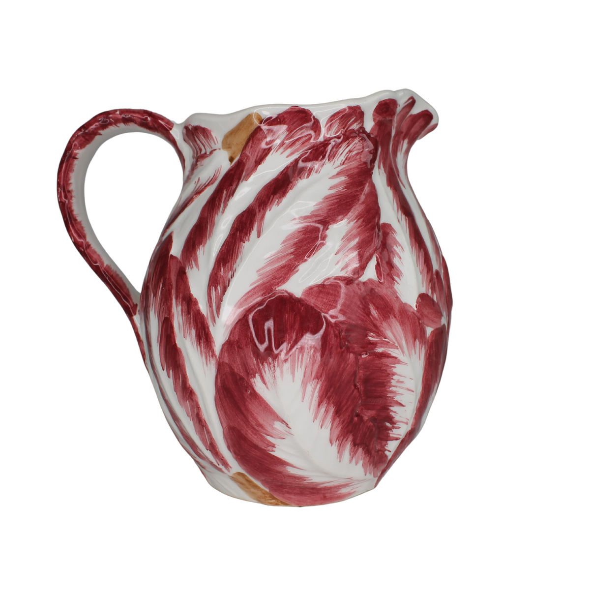 Red and White Pitcher – Ten Easy Street