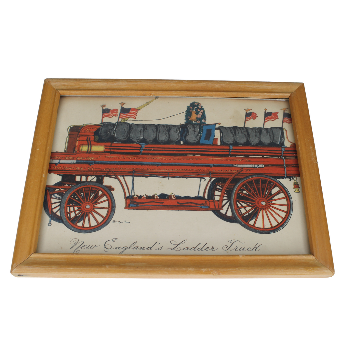 New England Ladder Truck Picture – Ten Easy Street
